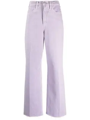 FRAME High-rise Wide-leg Jeans