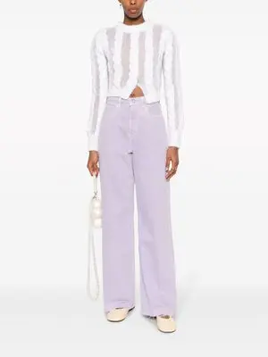 FRAME High-rise Wide-leg Jeans
