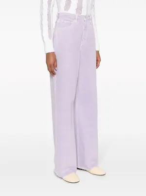 FRAME High-rise Wide-leg Jeans