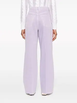 FRAME High-rise Wide-leg Jeans