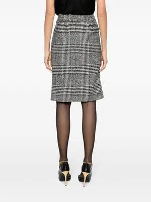 TOM FORD Check-print Pencil Skirt