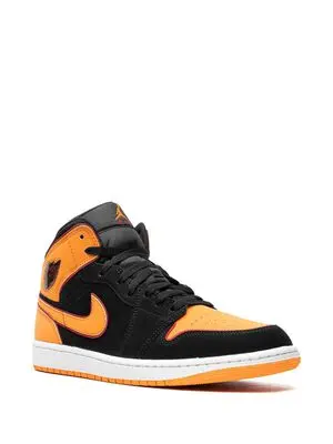 JORDAN Air 1 Mid Sneakers - Orange