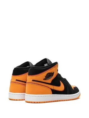 JORDAN Air 1 Mid Sneakers - Orange