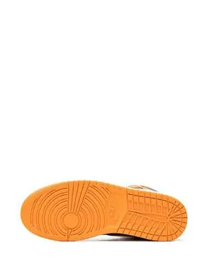 JORDAN Air 1 Mid Sneakers - Orange