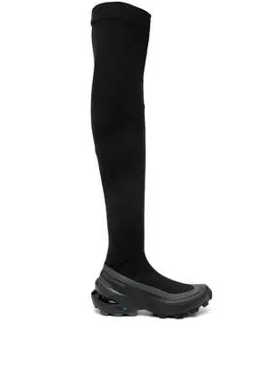 MM6 MAISON MARGIELA X SALOMON Thigh-length Boots - Black
