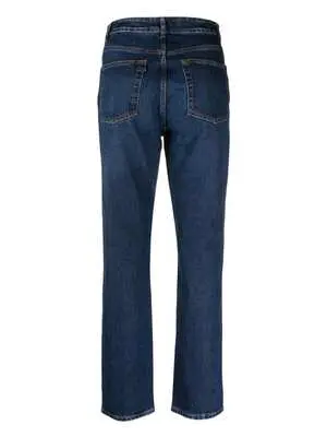 3x1 Claudia Mid-rise Straight-leg Jeans