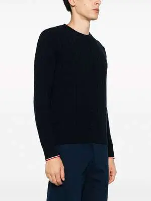 Moncler Cable-knit Virgin Wool Blend Jumper