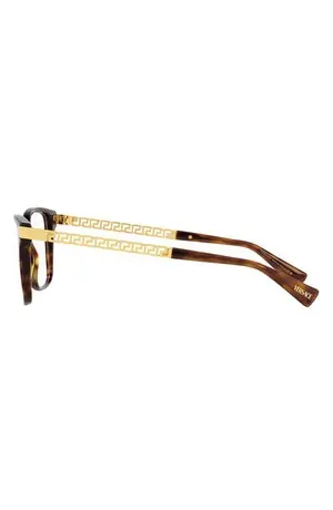 Versace 55mm Pillow Optical Glasses - Havana