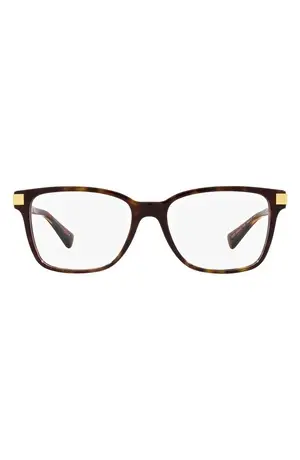 Versace 55mm Pillow Optical Glasses - Havana