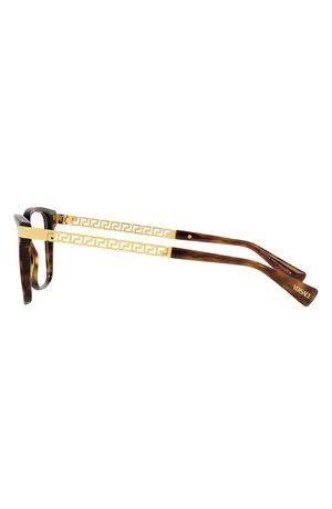 Versace 55mm Pillow Optical Glasses - Havana