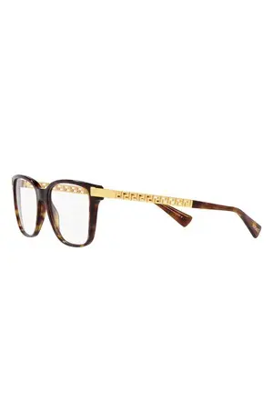 Versace 55mm Pillow Optical Glasses - Havana