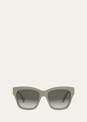 Celine Acetate Square Sunglasses Beige Gradient Br