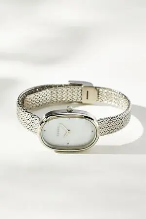 BREDA Jane Tethered Metal Watch - Silver