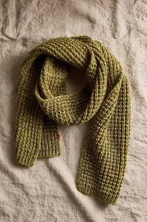 BICKLEY + MITCHELL Fisherman Knit Scarf Green