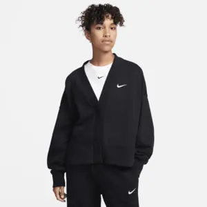 Nike Sportswear Phoenix Fleece Over-oversized Cardigan Black