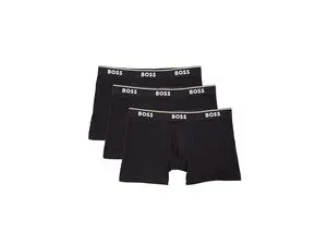 BOSS 3-pack Boxer Briefs Power Men's Underwear Grey/charcoal/black Black
