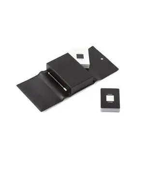 Prada Saffiano Case With Playing Cards - Black
