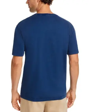 Peter Millar Crown Cotton Lava Wash Pocket Tee - Navy