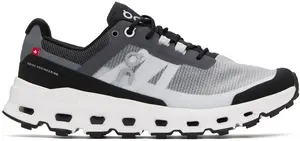 On On Gray Cloudvista Sneakers Black White
