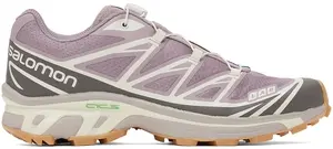 SALOMON Salomon Purple XT-6 Sneakers Quail/plum Kitten/va