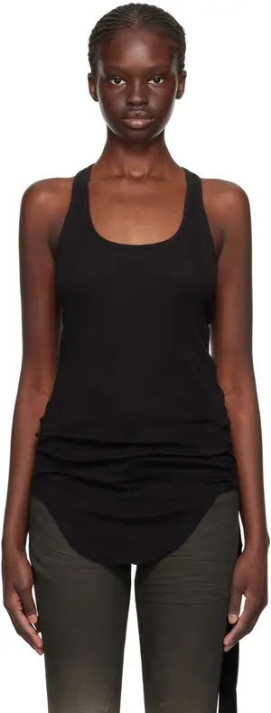 Rick Owens Rick Owens DRKSHDW Black Strap Tank Top - 09 Black
