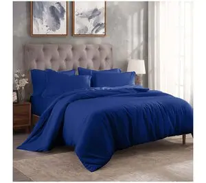 SUPERIOR Solid Modal Duvet Cover Set, Full/quee N - One-color