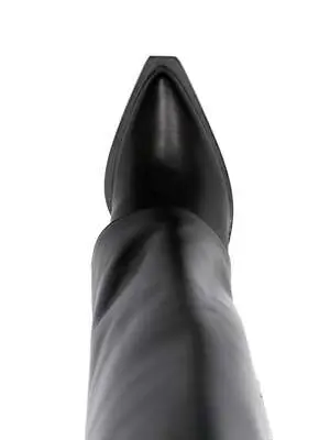 LE SILLA Jewel 110mm Leather Boots