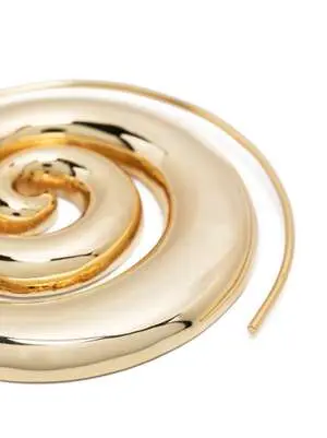 Cult Gaia Cassia Spiral Hoop Earrings
