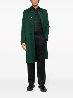 Ralph Lauren Purple Label Pointed-collar Button-up Cotton Blend Shirt