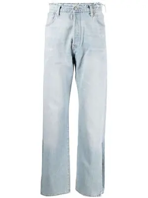 Erl Ankle Length Jeans For Men