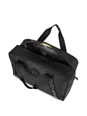 PLEIN SPORT Boston Logo-embossed Duffle Bag