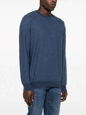 Canali Fine-knit Wool Jumper