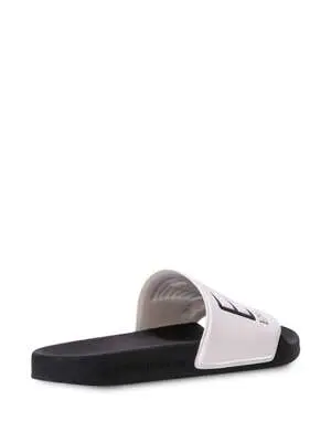EA7 Logo Embossed Slides
