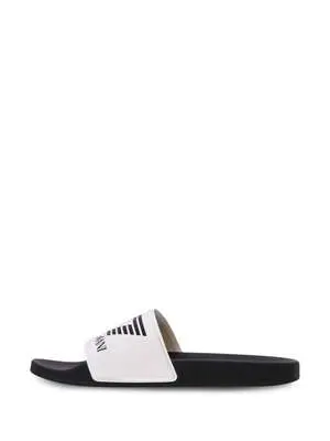 EA7 Logo Embossed Slides