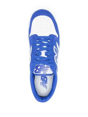 NEW BALANCE 480 Leather Low-top Sneakers - Blue