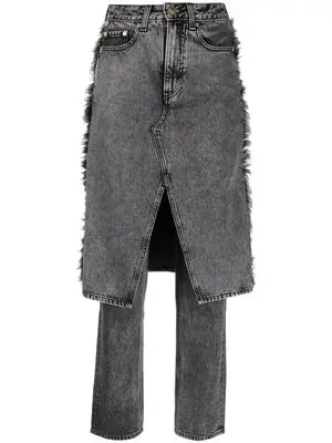 GANNI Denim Skirt Jeans