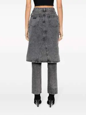 GANNI Denim Skirt Jeans