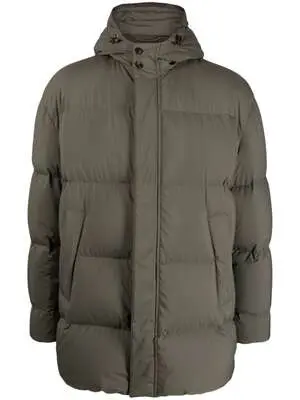 Canali Hooded Padded Jacket