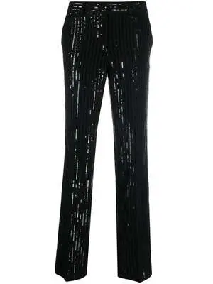 Michael Kors High-waisted Sequin Trousers