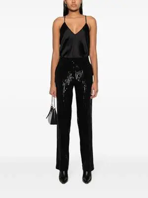 Michael Kors High-waisted Sequin Trousers