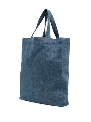 A.p.c. Logo-print Denim Tote Bag