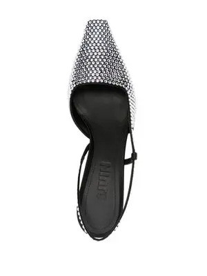 3JUIN 65mm Crystal-embellished Pumps