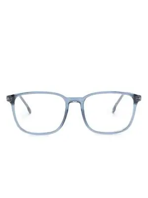 Carrera Eyewear 292 Rectangle-frame Acetate Glasses - Blue
