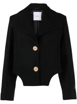 Patou Cut-out Cropped Jacket