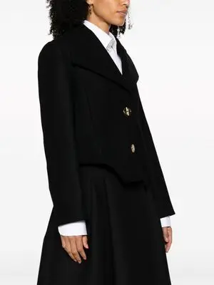 Patou Cut-out Cropped Jacket