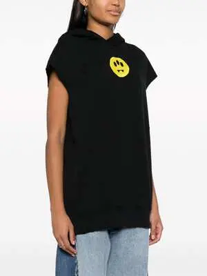 BARROW Logo-embroidered Jersey Hoodie