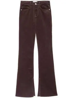 FRAME Mid-rise Flared Jeans
