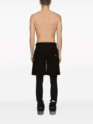 Dolce & Gabbana Logo Bermuda Shorts - Black