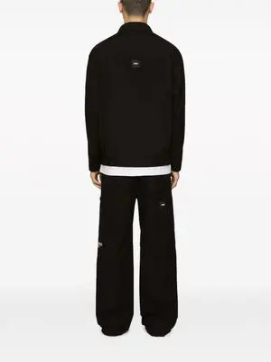 Dolce & Gabbana Logo-print Wide-leg Trousers