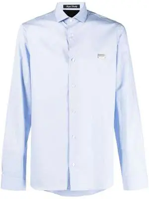 Philipp Plein Sugar Daddy Cut Cotton Shirt